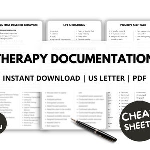 Therapist Bundle, Therapy Intervention, Therapy Goals, Therapy ...