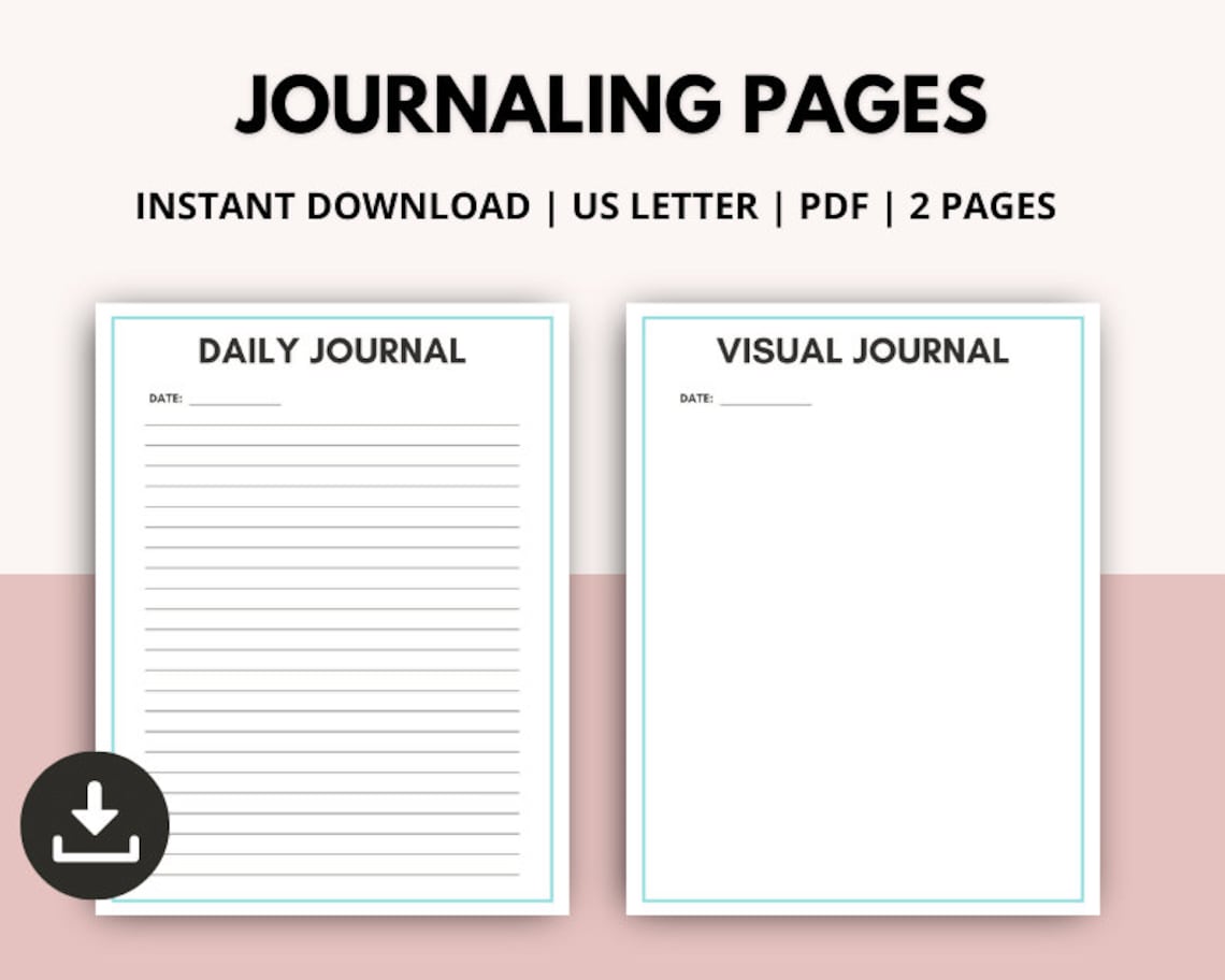 Monthly Journal Prompts Wellness Journal Writing Prompts - Etsy