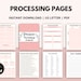 Decision Processing Journal, Thought Processing Journal, Decision ...