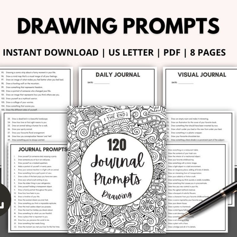 Visual Journaling - Etsy