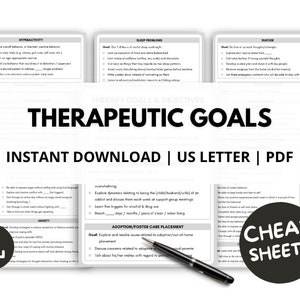 Therapist Bundle, Therapy Intervention, Therapy Goals, Therapy ...