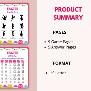 Easter Party Games Bundle, Easter Emoji Pictionary, Easter Bunny Quiz ...