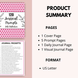 120 Self Reflection Journal Prompts, Daily Reflection Journal, Self ...