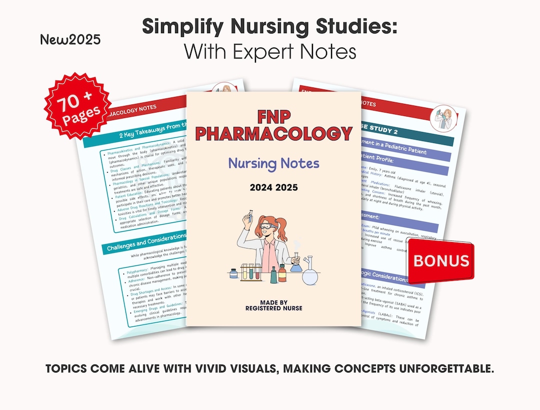 FNP Pharmacology Notes, Family Nurse Practitioner, Nursing School Notes ...