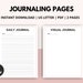 Decision Processing Journal, Thought Processing Journal, Decision ...