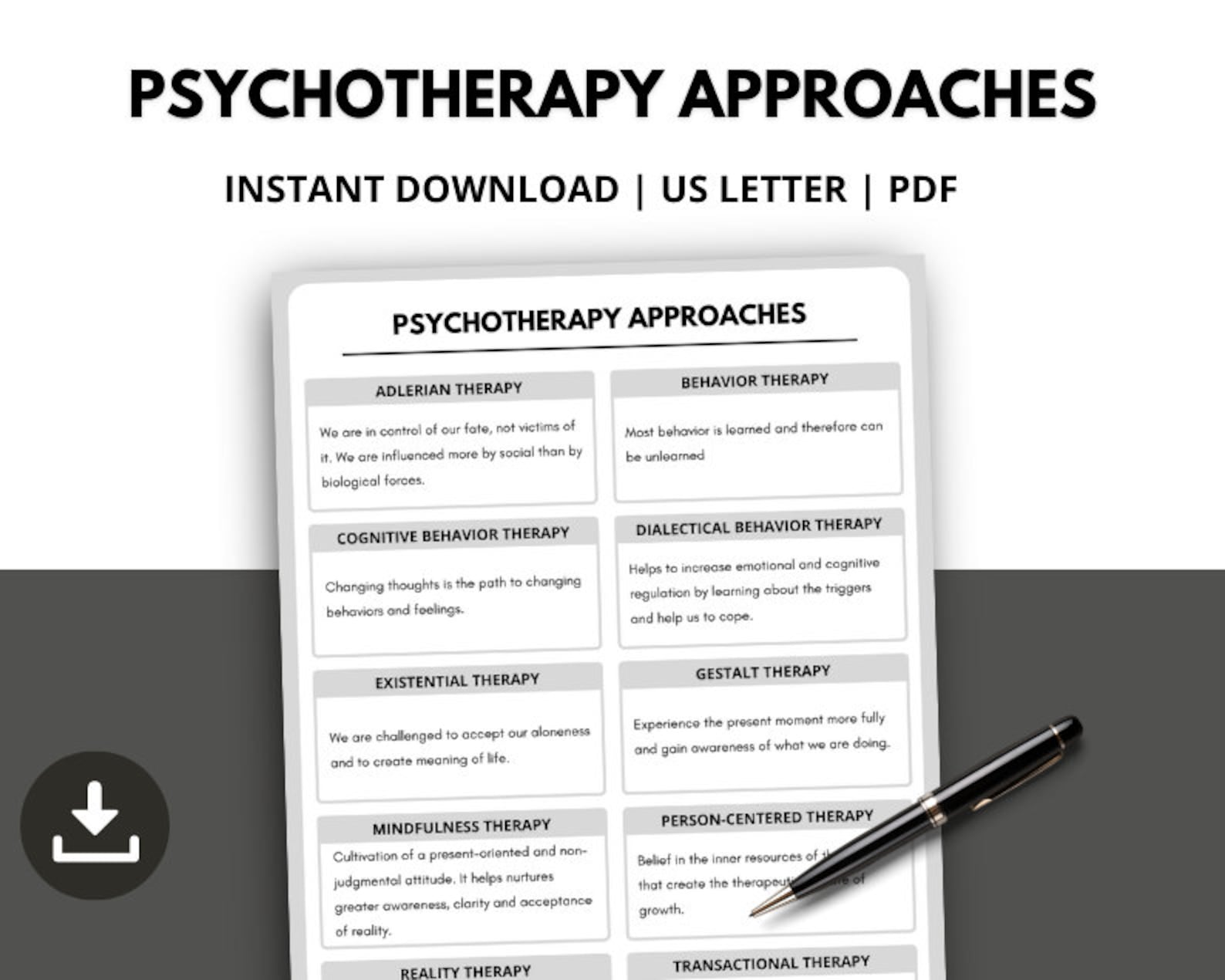 Psychotherapy Cheat Sheets, Therapist Cheat Sheets, Clinical Terms ...