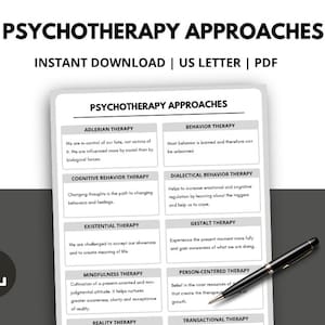 Psychotherapy Cheat Sheets, Therapist Cheat Sheets, Clinical Terms ...