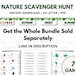 Outdoor Scavenger Hunt Game, Backyard Scavenger Hunt Clues, Nature ...