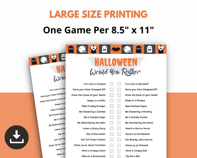 Halloween Would You Rather Game, How Well You Know Quiz, Halloween This ...