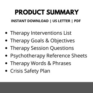 Therapist Bundle, Therapy Intervention, Therapy Goals, Therapy ...