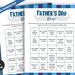 Father’s Day Bingo Party Game, Printable Daddy Bingo Game, Family Game ...