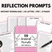 120 Self Reflection Journal Prompts, Daily Reflection Journal, Self ...