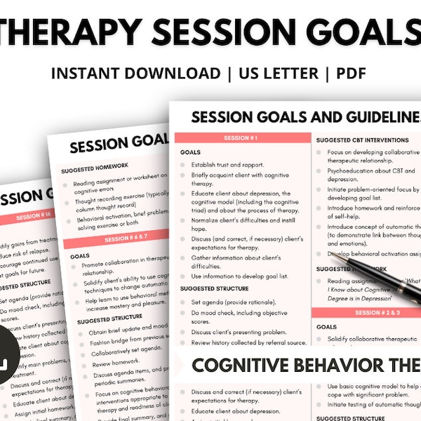 Goal Setting Tools - Etsy