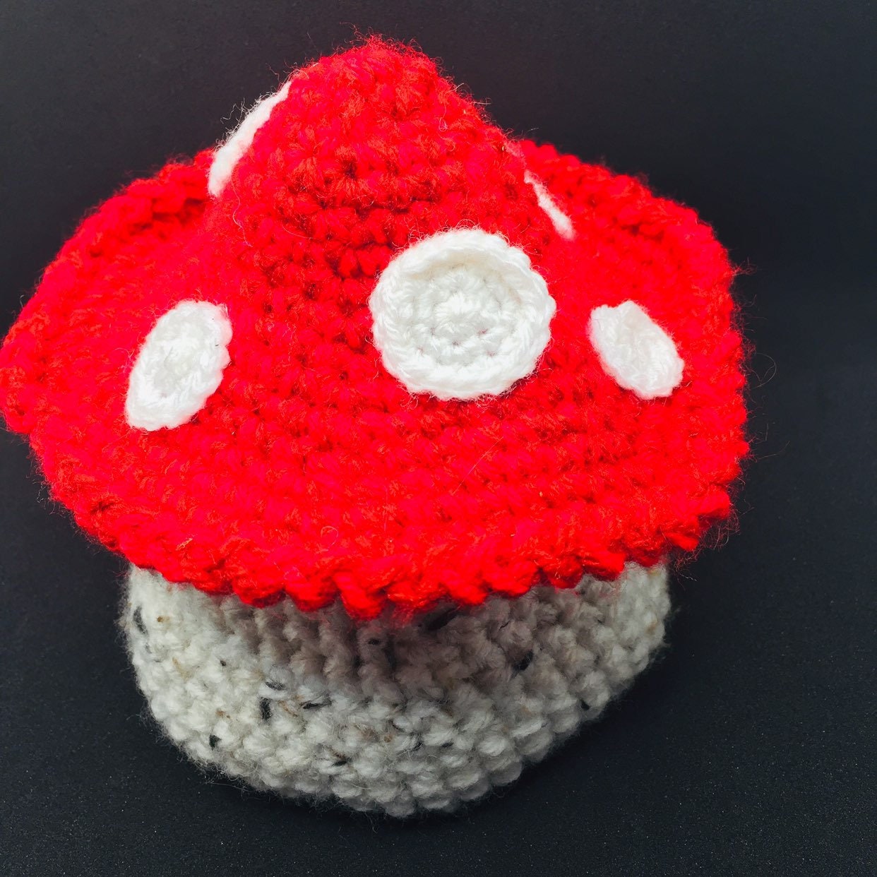 Toadstool Basket Crochet Pattern - Etsy