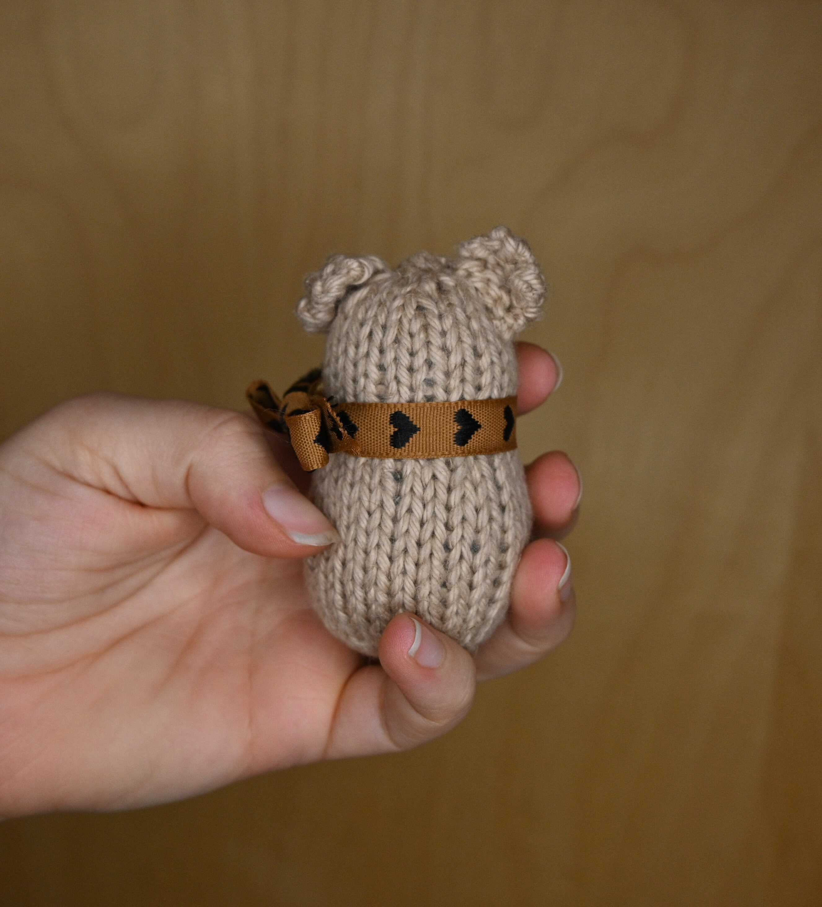 Cotton and Linen Marshmallow Bear Organic Cotton Toy, Baby Toy, Cuddle ...