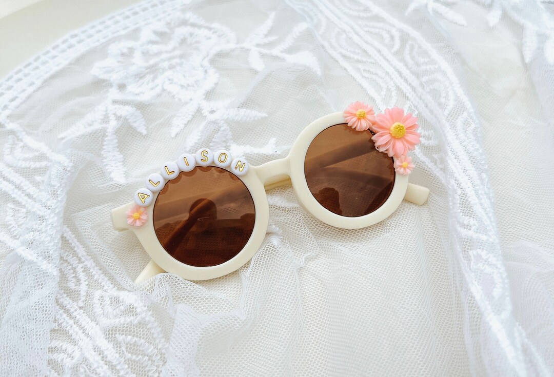 Sunnies/floral Sunnies/ Toddler Shades/ Girls Sunglasses/ Daisy ...