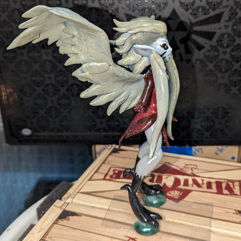 The Owl House Harpy Eda Air Clay Figure - Etsy