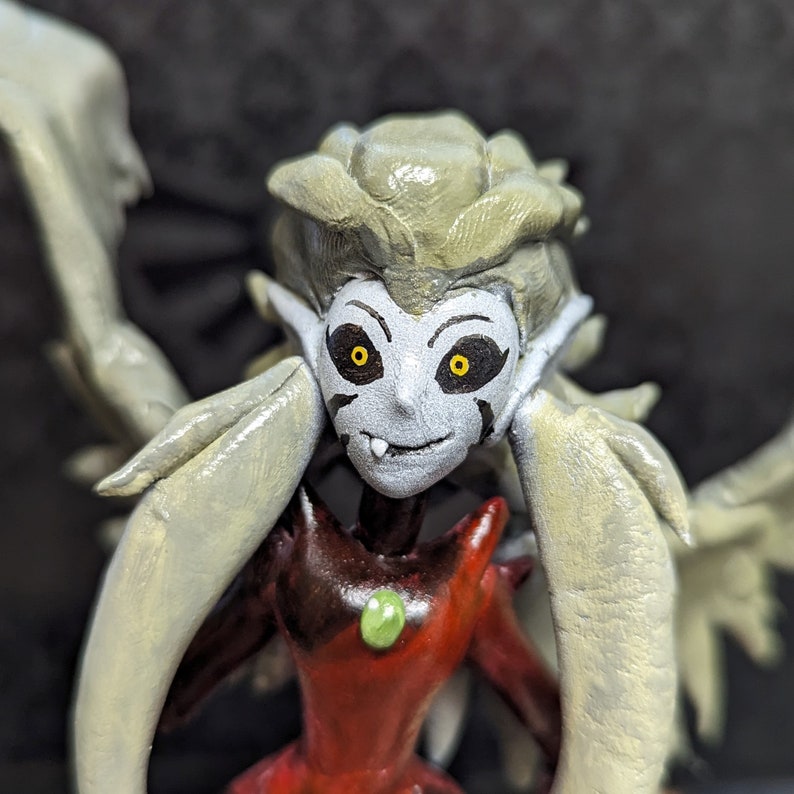 The Owl House Harpy Eda Air Clay Figure - Etsy