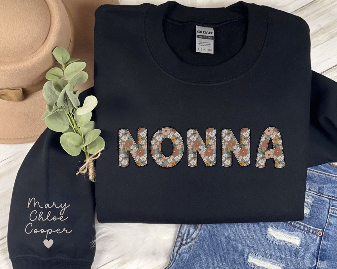 Nonna Sweatshirt Nonna Crewneck New Nonna Gifts Personalized - Etsy