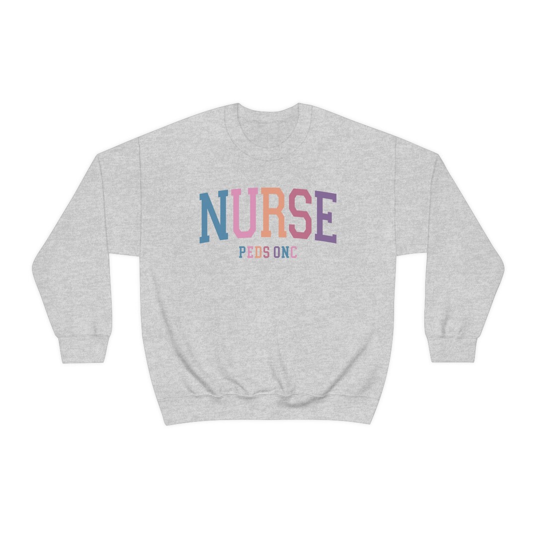 Pediatric Oncology Nurse Sweatshirt Peds Hem Onc Nurse - Etsy
