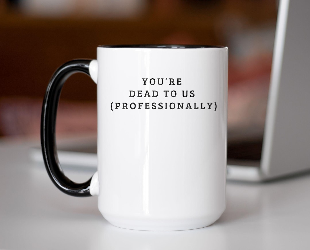 Funny Coworker Leaving Coffee Mug Co Worker Mug Gift for Work Friend ...