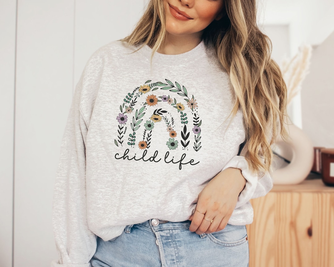 Child Life Specialist Sweatshirt Certified Child Life Specialist Gift ...