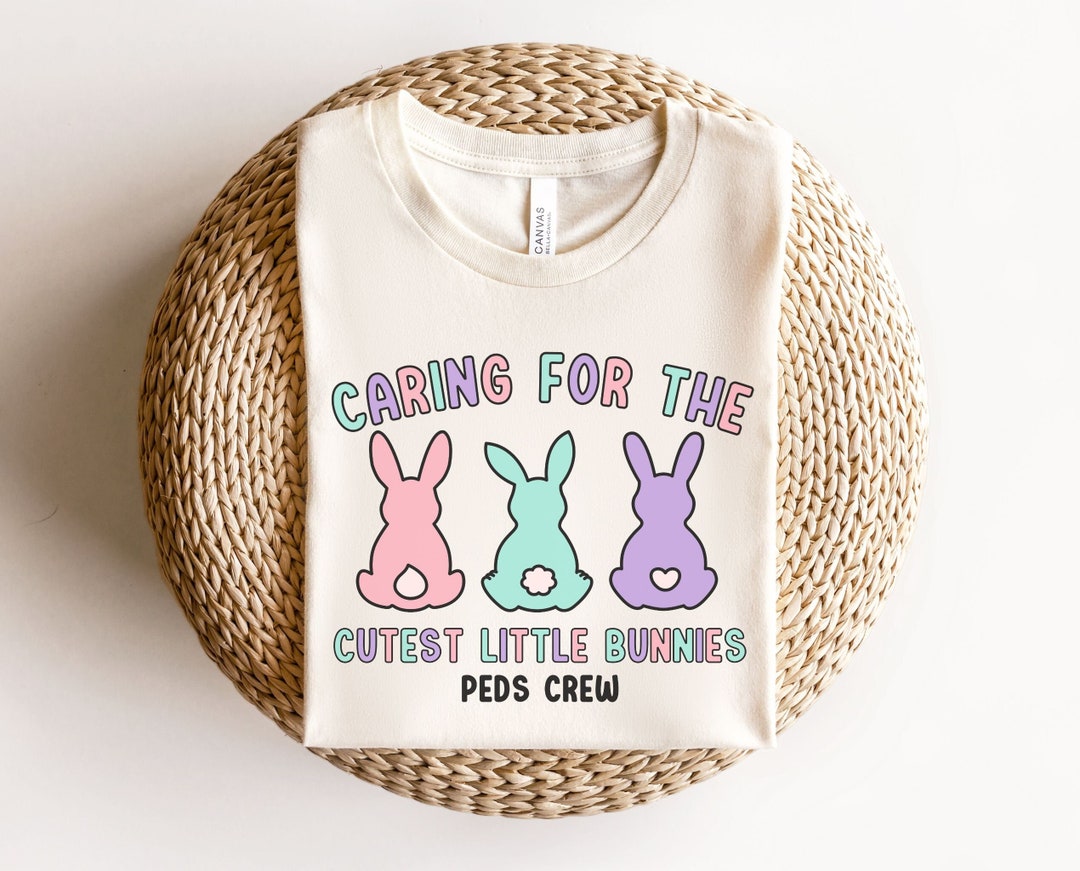 Pediatric Nurse Easter Shirt Peds Crew Easter Shirt Pediatric RN Shirt ...
