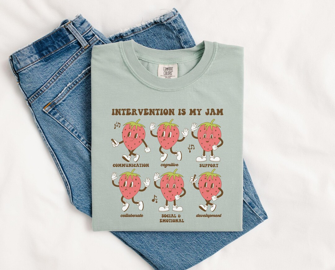 Early Intervention Teacher Shirt Childhood Intervention Teacher Tshirt ...