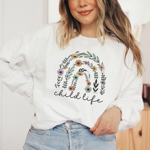 Child Life Specialist Sweatshirt Certified Child Life Specialist Gift ...
