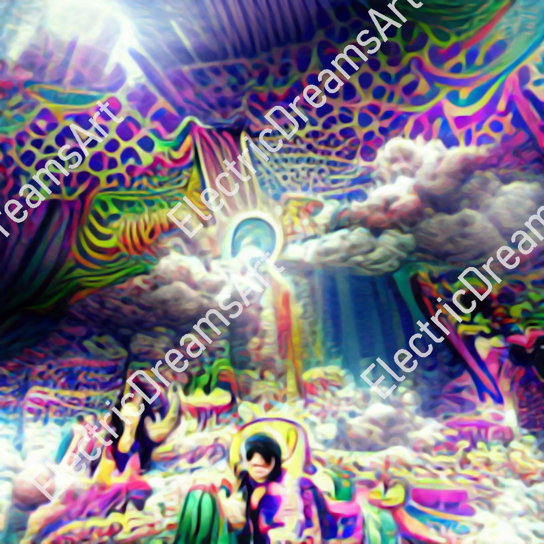 Heaven AI Generated Art Piece - Etsy