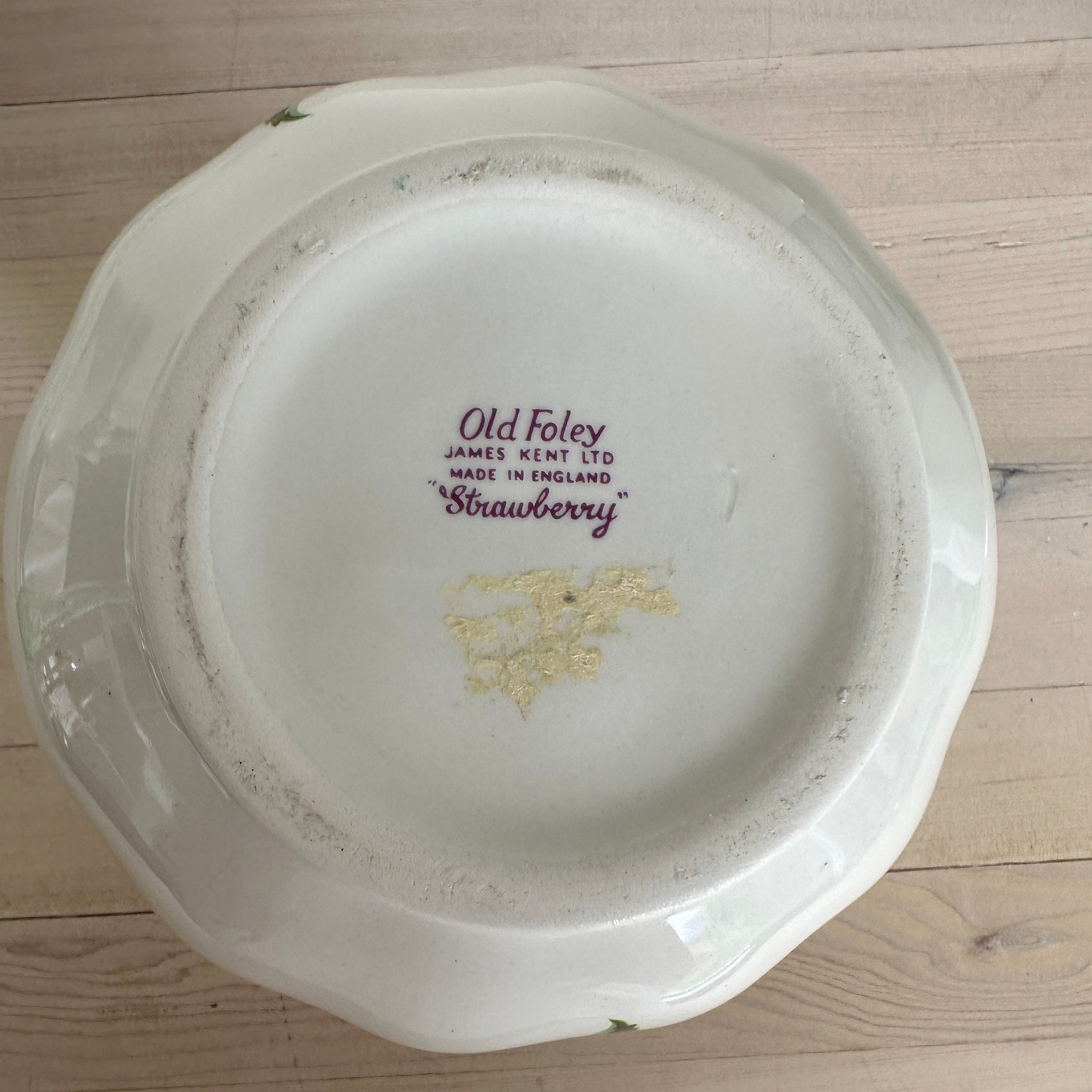 Old Foley Strawberry Pitcher and Basin - Etsy