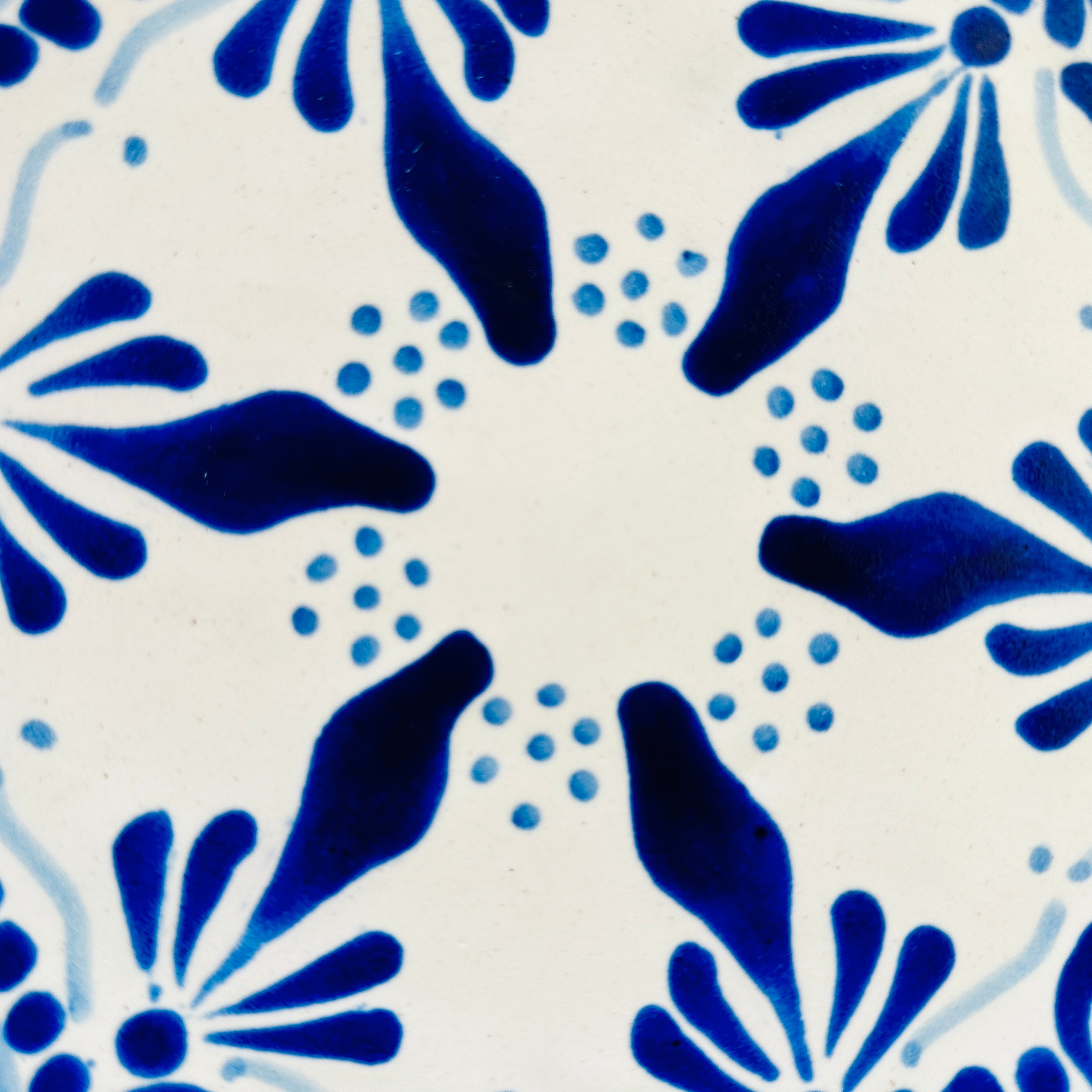 Casa Rugerio Puebla Mexico Blue and White 10.5 Plate - Etsy