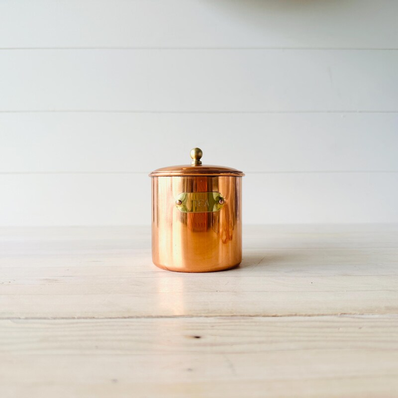 Tea Canister - Etsy