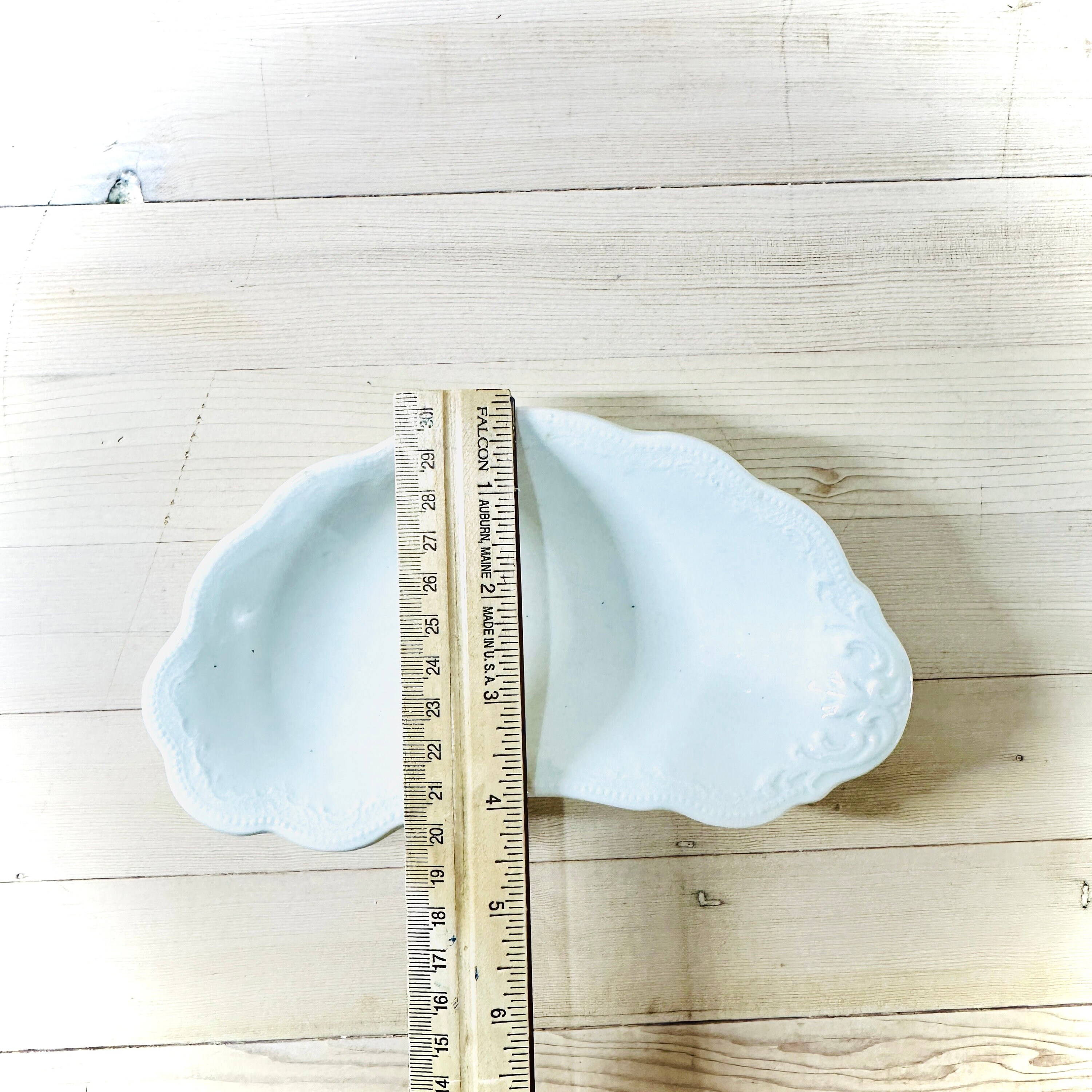 Vintage English Ironstone White Bone Dishes sold Separately d is Sold ...