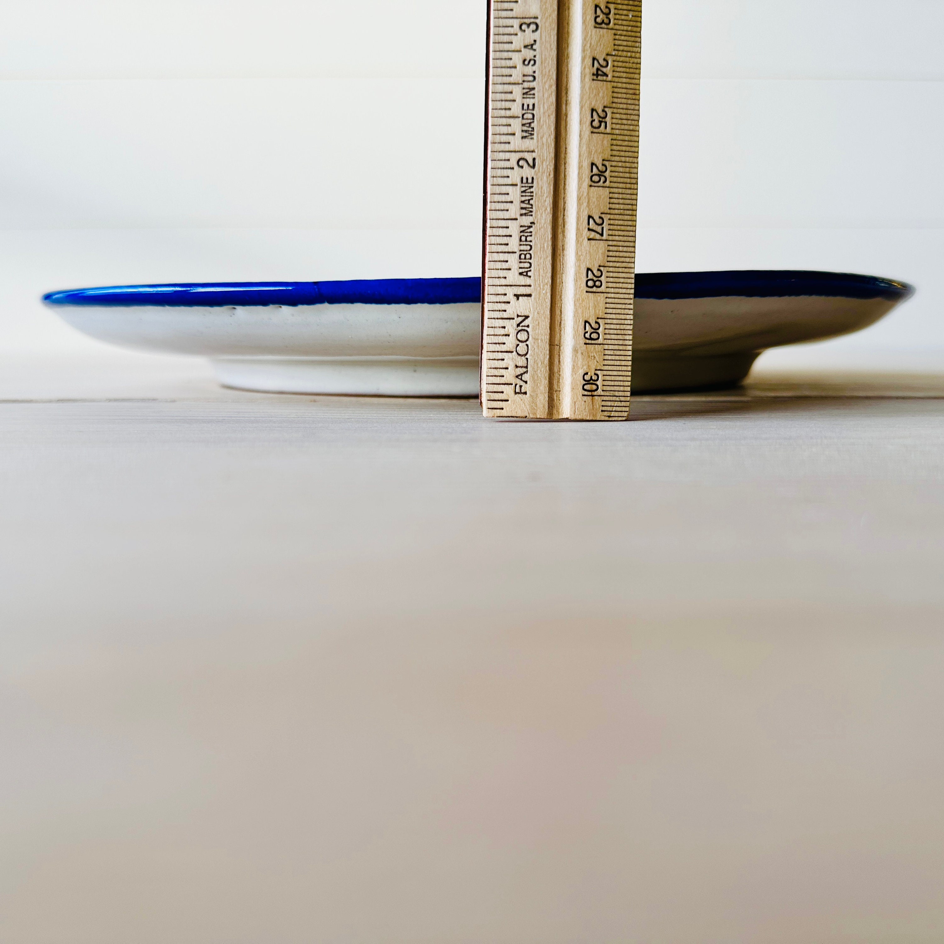 Casa Rugerio Puebla Mexico Blue and White 10.5 Plate - Etsy