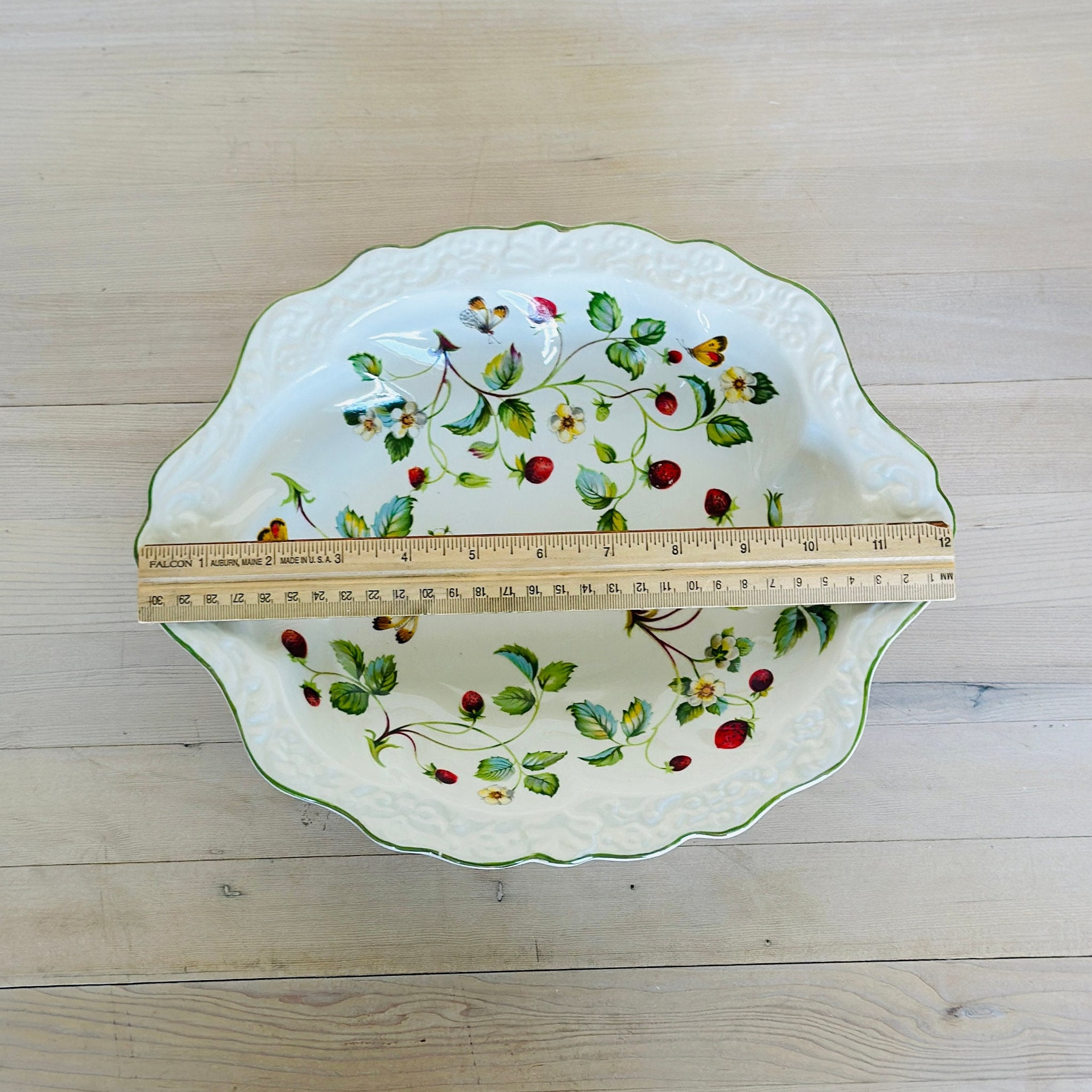 Old Foley Strawberry Pitcher and Basin - Etsy