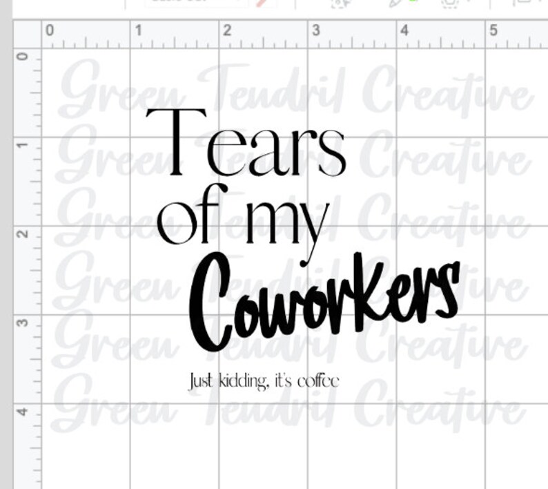 Tears of My Coworkers SVG Digital Files Funny SVG Images - Etsy
