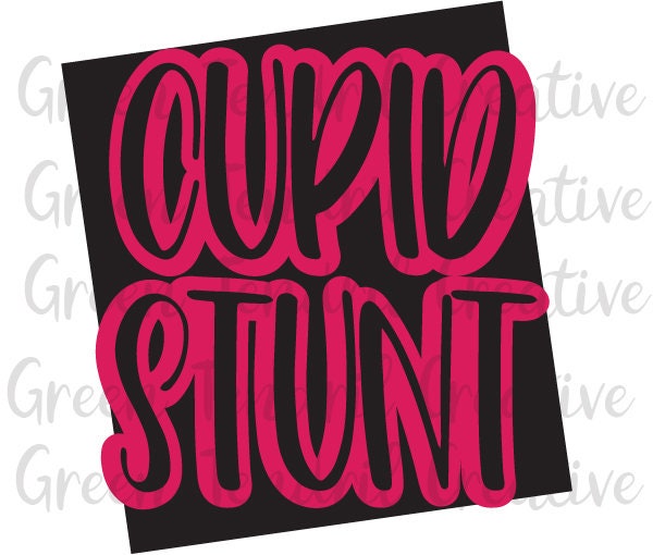 Cupid Stunt SVG, Valentine SVG, Cupid SVG, Funny Svg, Sassy Svg, Design ...