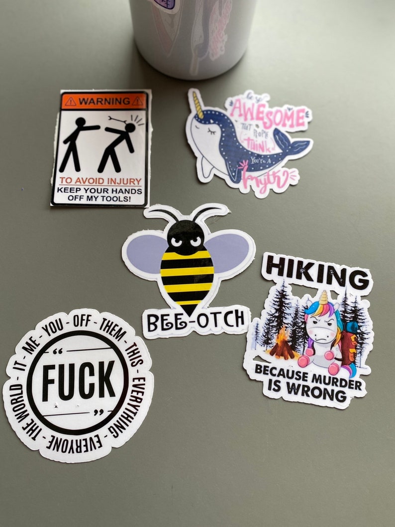 Sticker Bundles, Vinyl Stickers, Collectible Stickers, for Adults, for ...