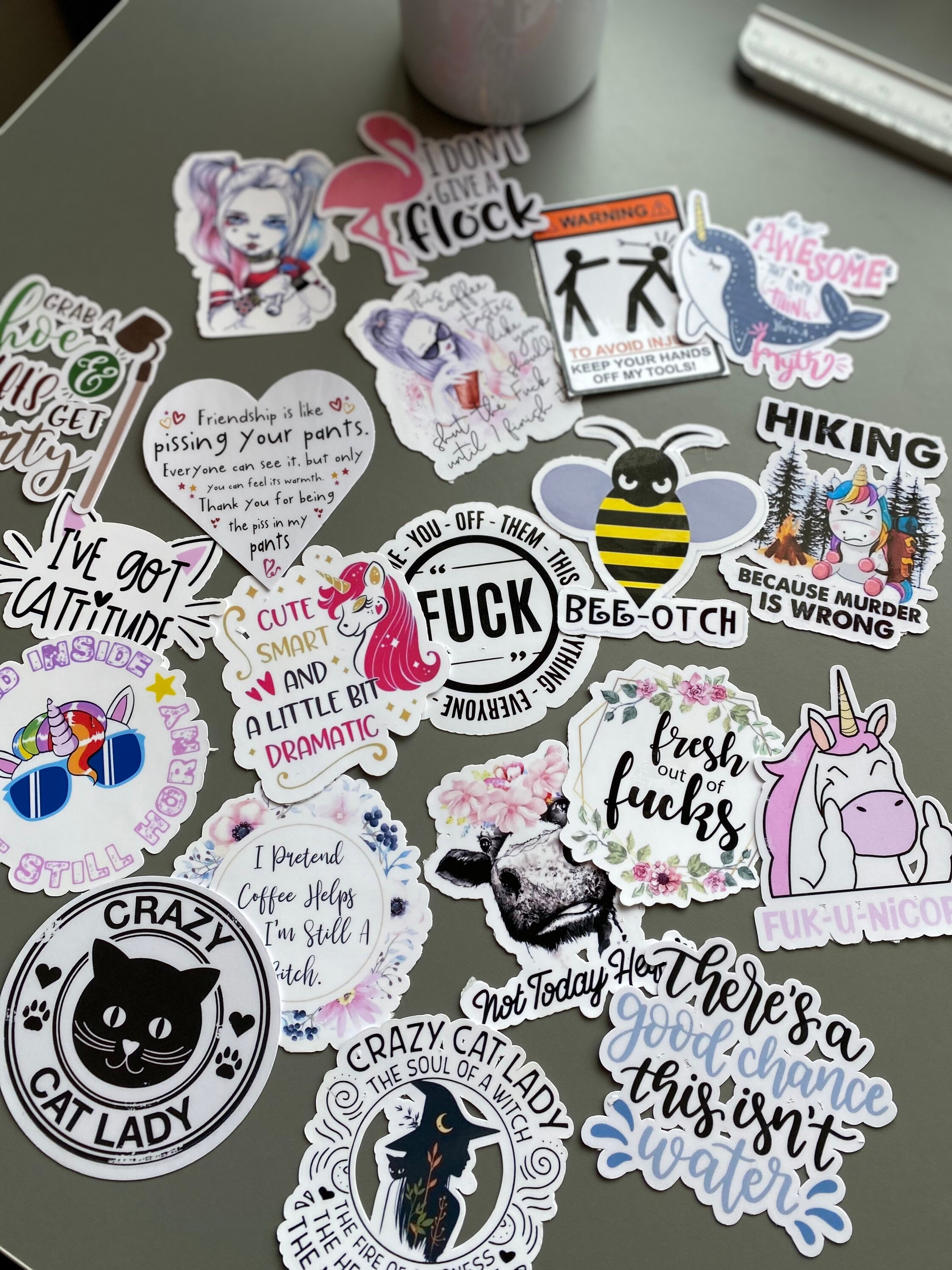 Sticker Bundles, Vinyl Stickers, Collectible Stickers, for Adults, for ...