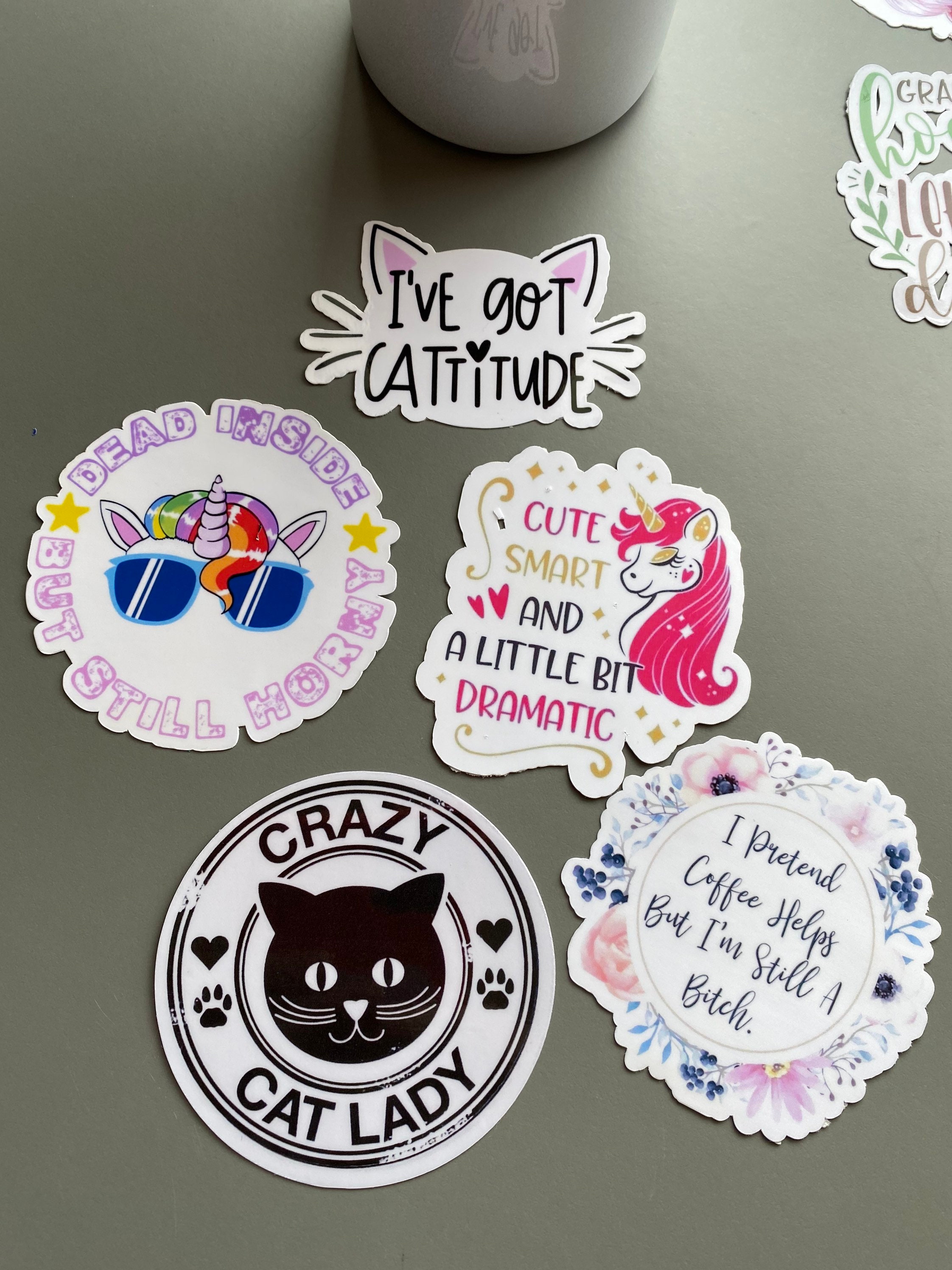 Sticker Bundles, Vinyl Stickers, Collectible Stickers, for Adults, for ...