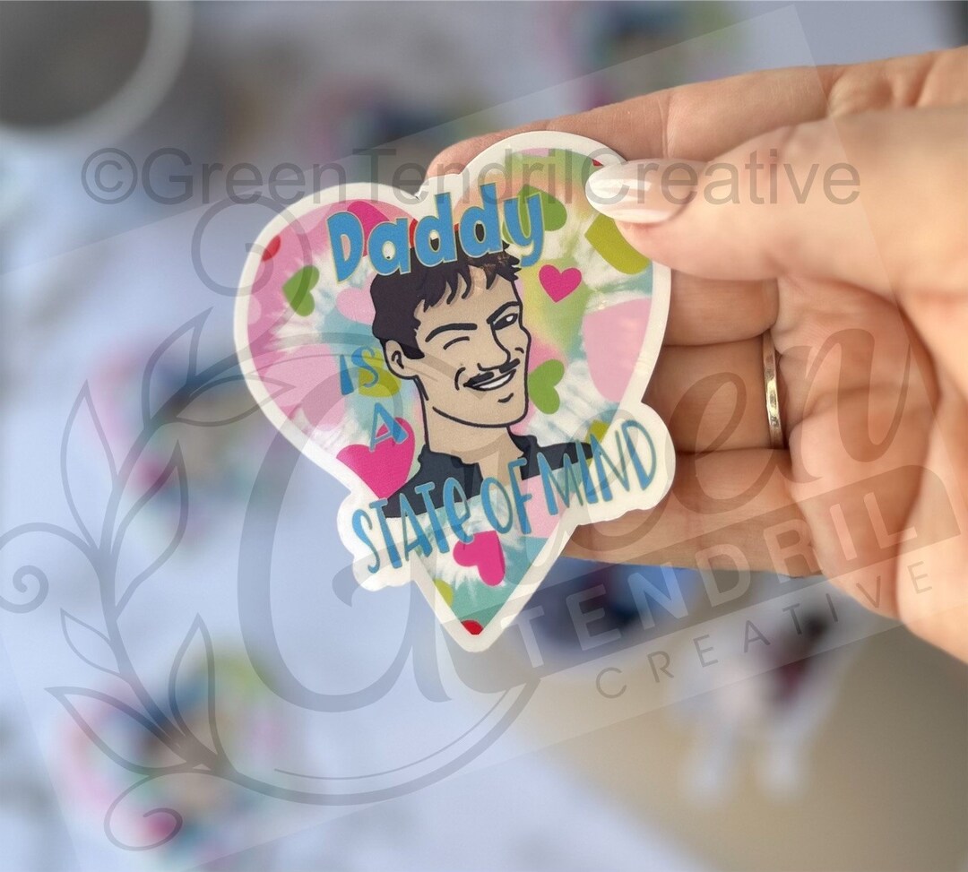 Daddy is a State of Mind Sticker for Planner, Pedro Pascal Sticker ...