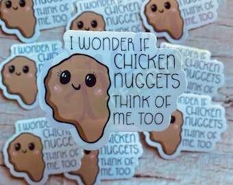 I Wonder If Sticker - Etsy