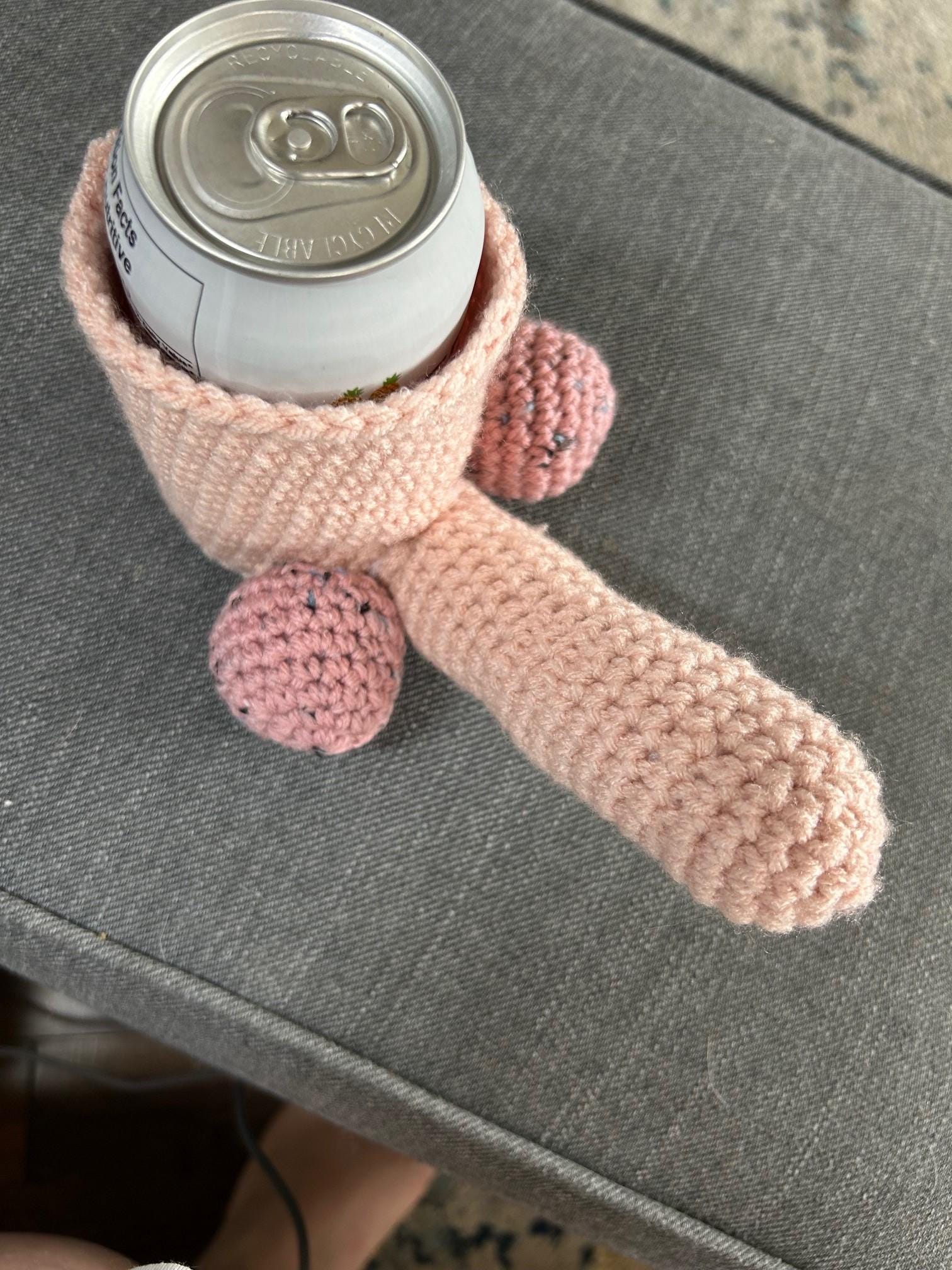 Crochet Schlong Can Cozy Pattern. Peen Cozy Pattern. Penis Cup Pattern ...