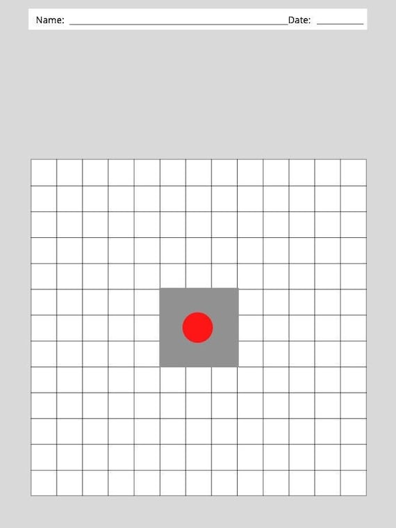 Simple Printable Target - Etsy