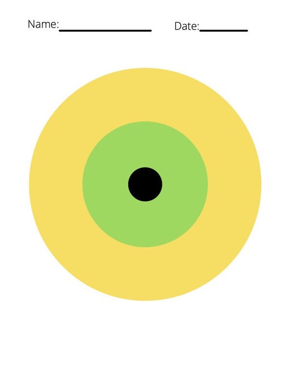 Simple Printable Target | Etsy