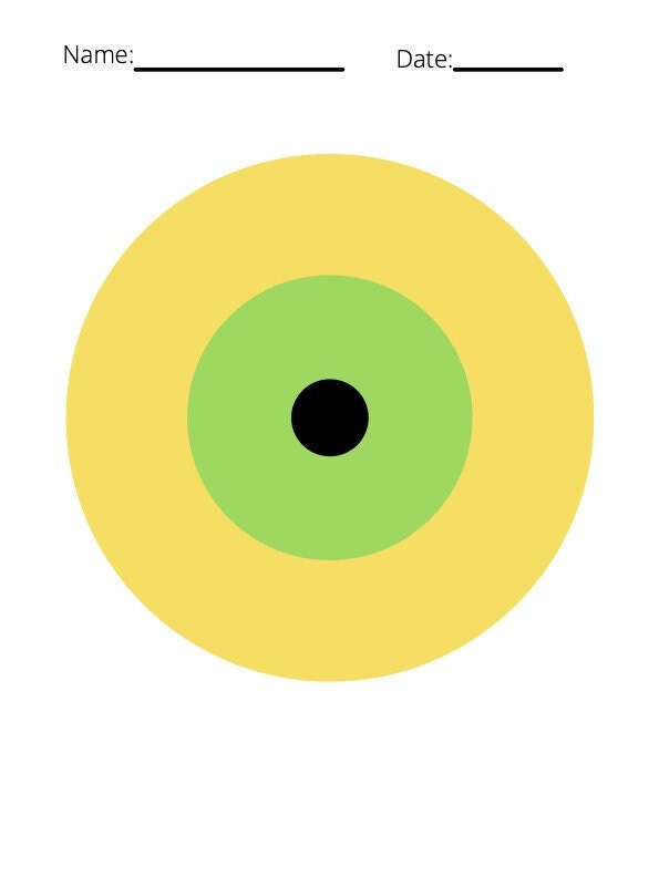 Simple Printable Target - Etsy