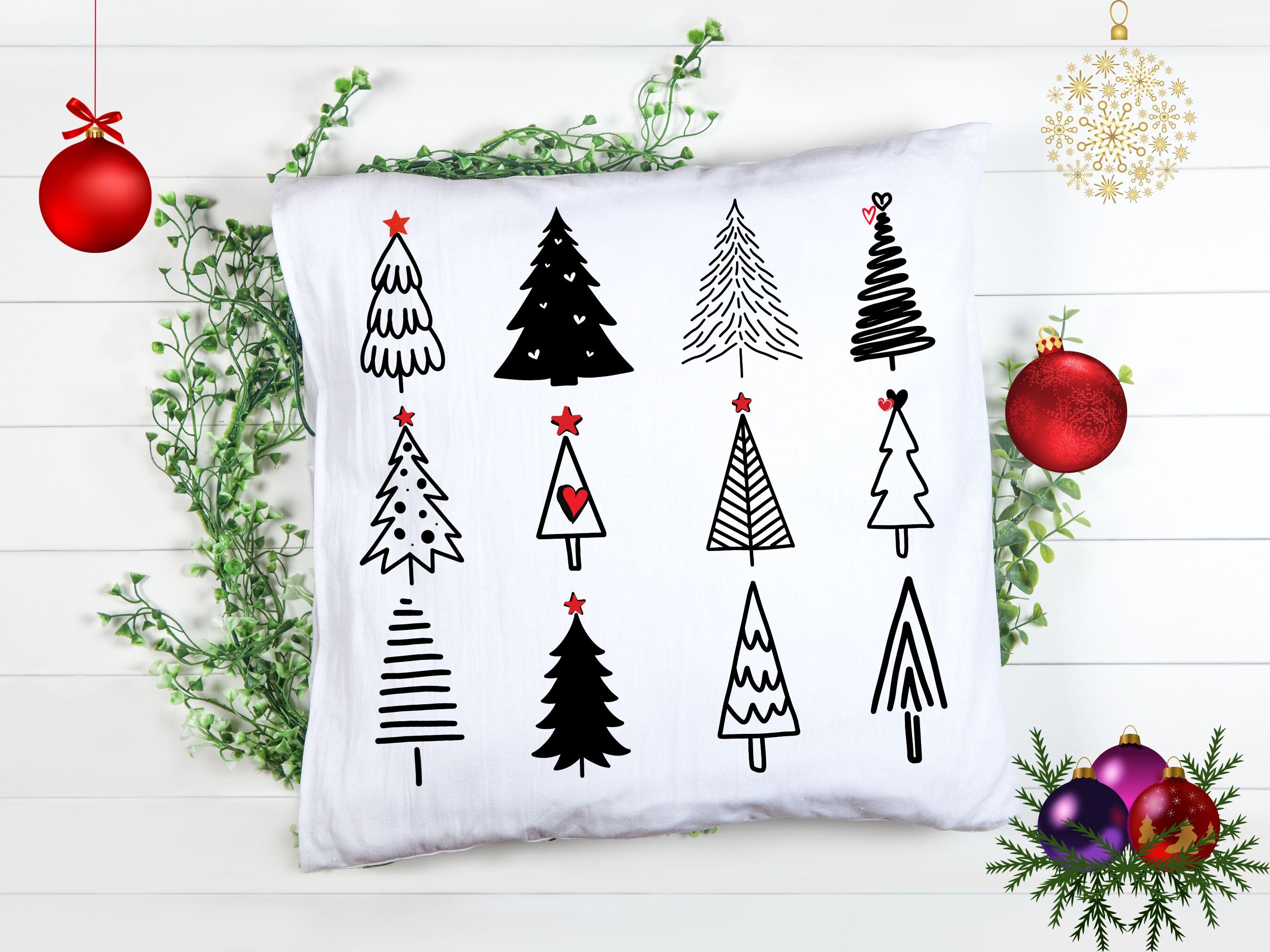 Christmas Tree Svg Bundle, Christmas Svg, Christmas Tree Svg, Christmas ...