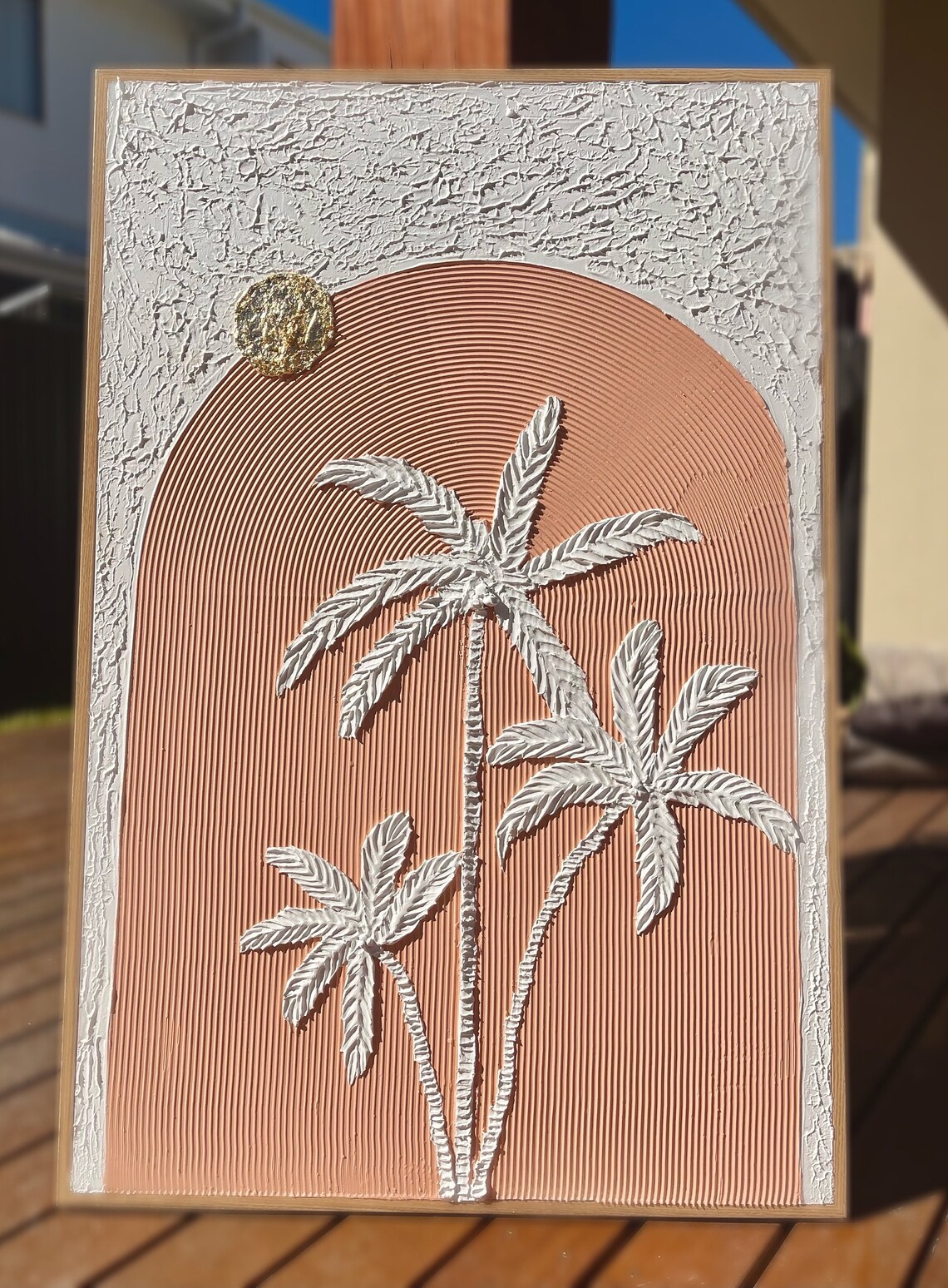 Textured Artwork Textured Painting Wall Art Boho Art - Etsy