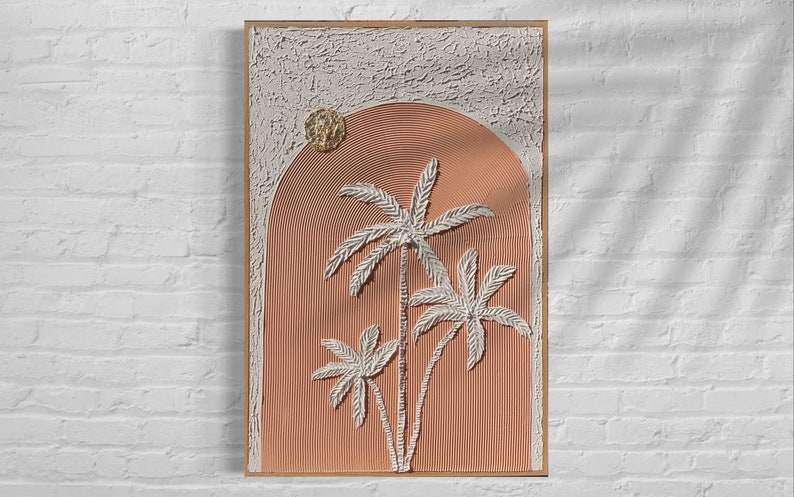 Textured Artwork Textured Painting Wall Art Boho Art - Etsy